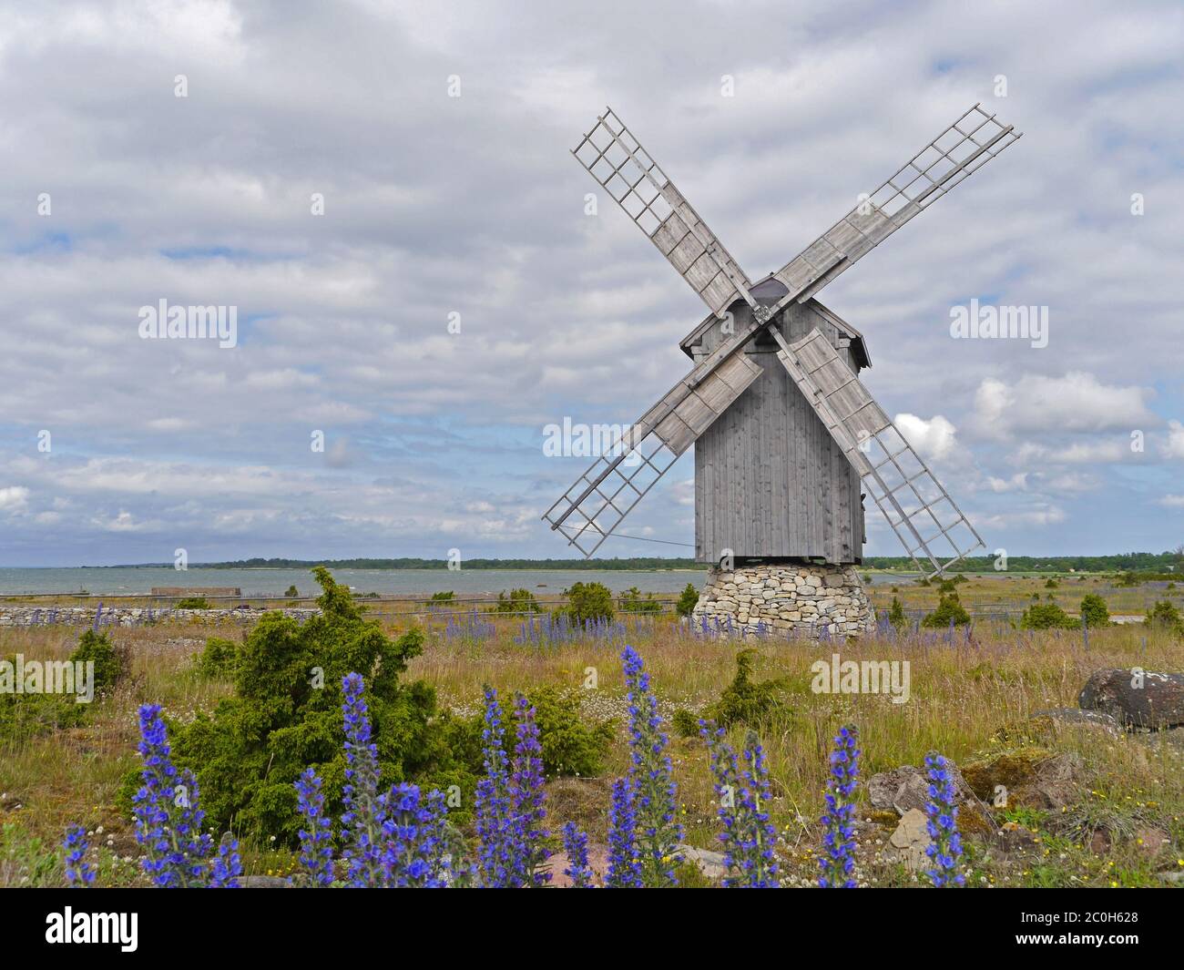 Saaremaa windmill hi-res stock photography and images - Alamy