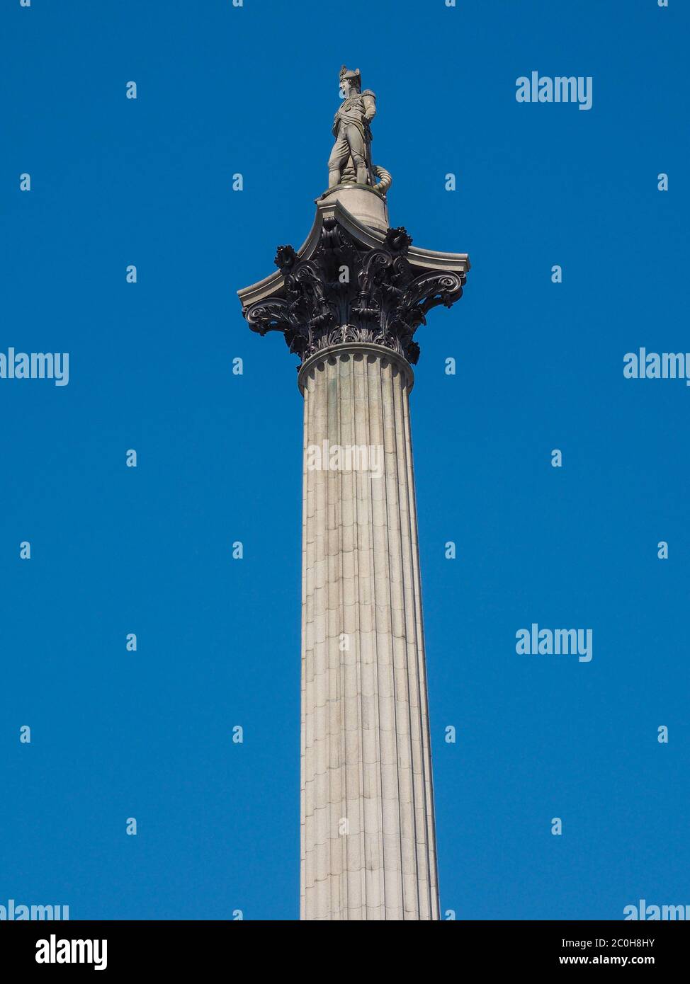 Nelson Column in London Stock Photo - Alamy