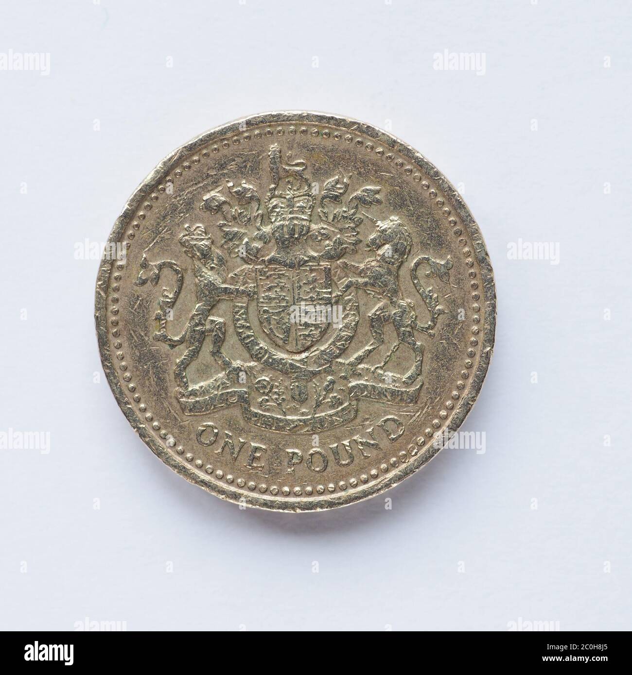 UK 1 Pound coin Stock Photo - Alamy