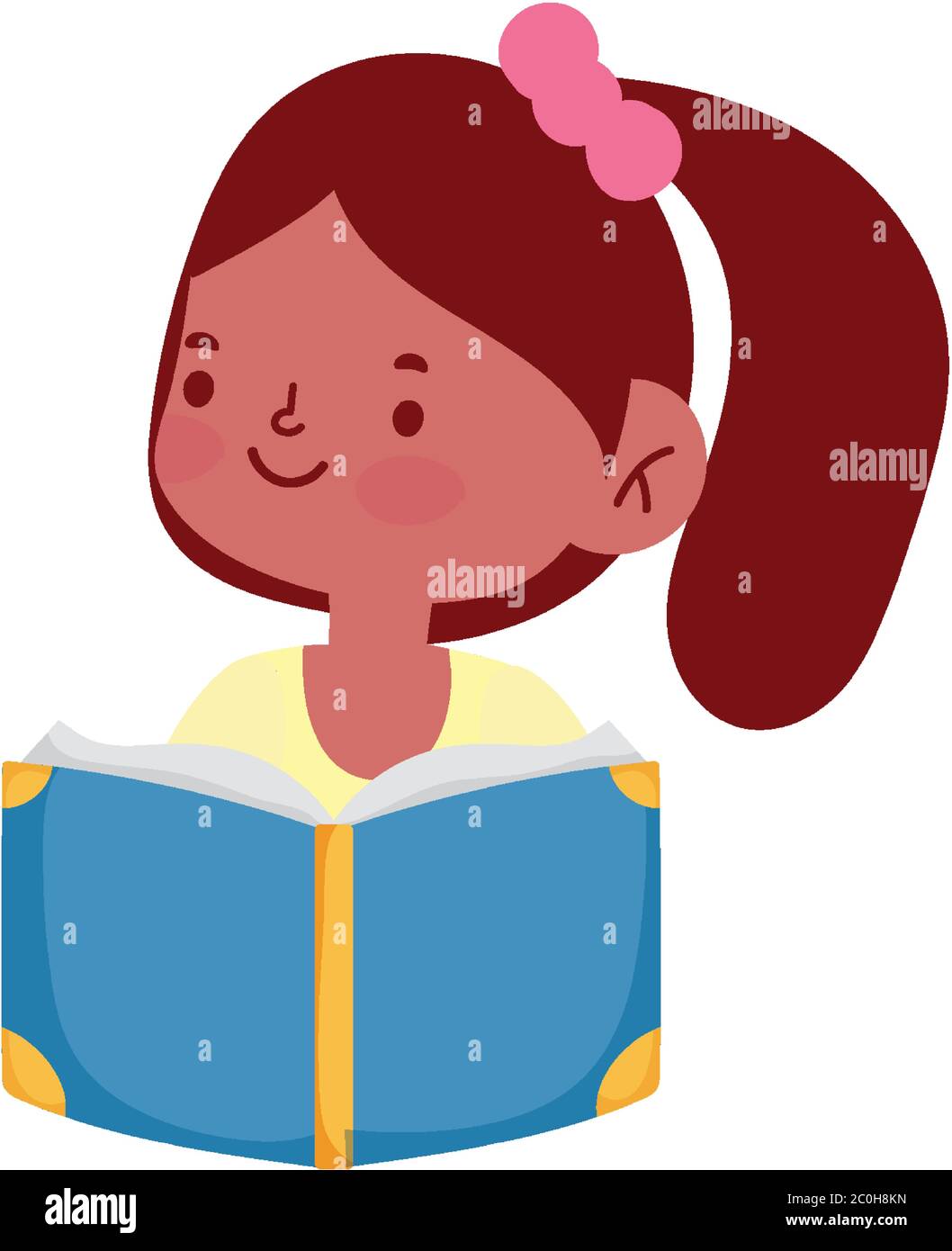 Reading Student Cartoon