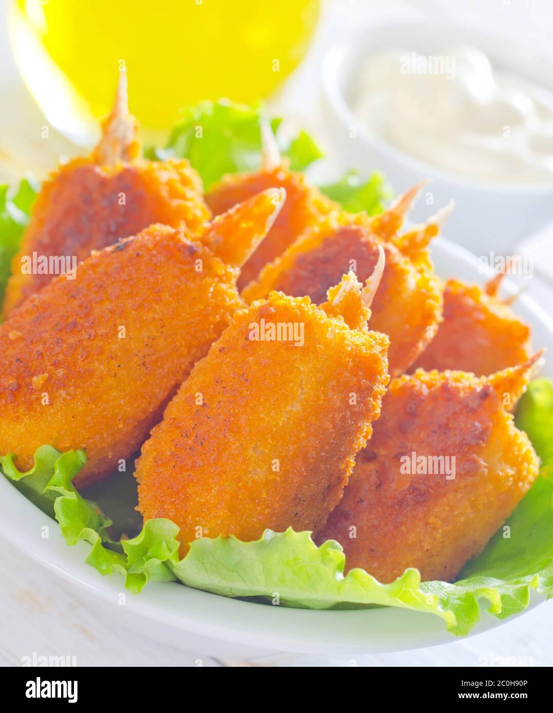 Breaded Crab Claw High Resolution Stock Photography and Images - Alamy