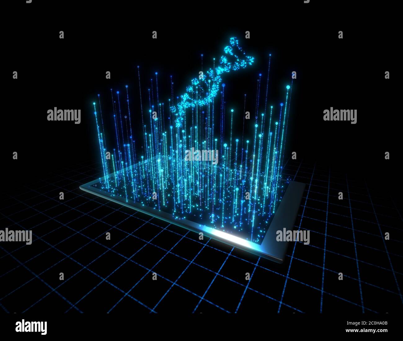 Dna replication computer hi-res stock photography and images - Alamy