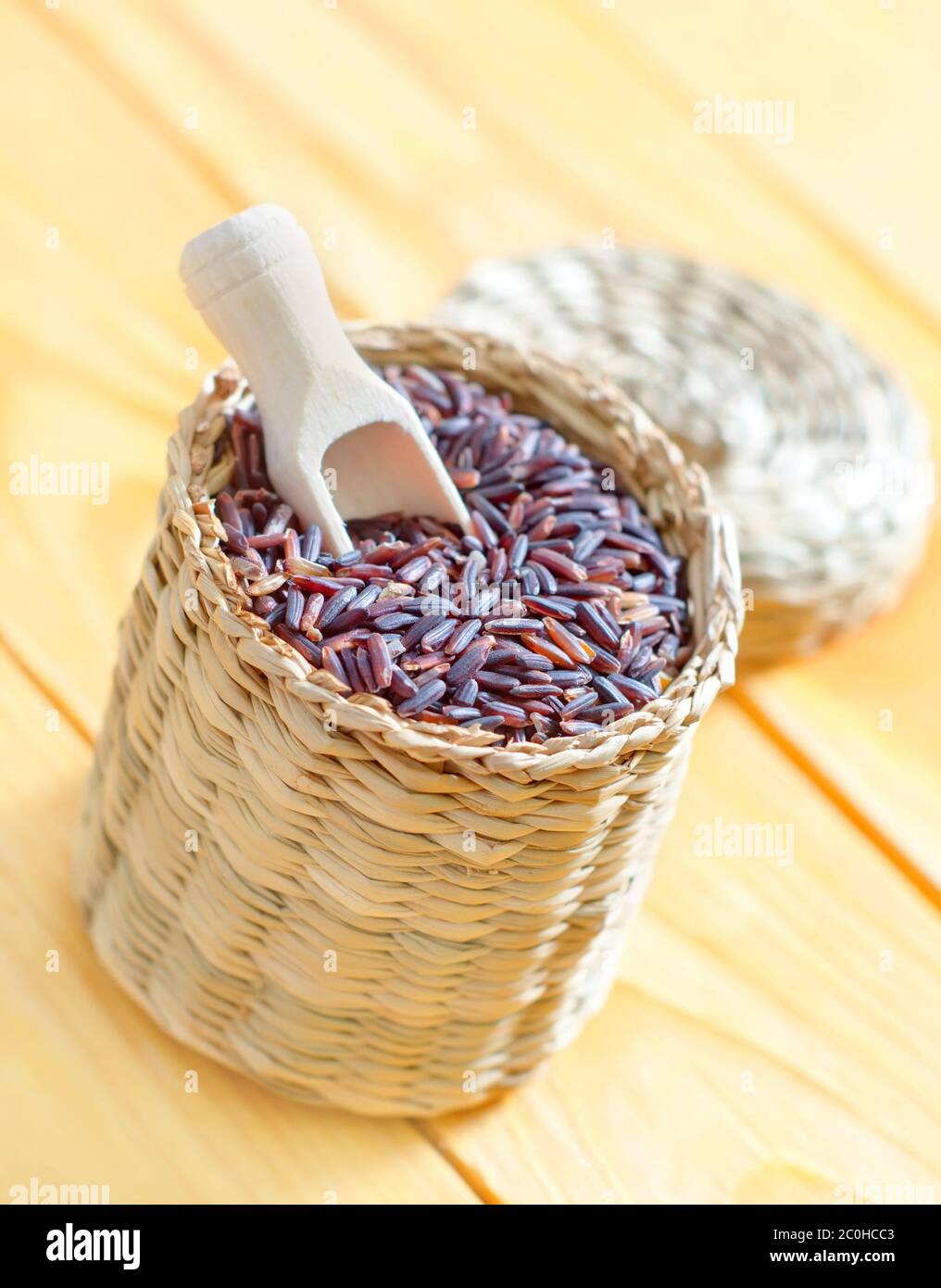 Organic white rice sample hi-res stock photography and images - Alamy