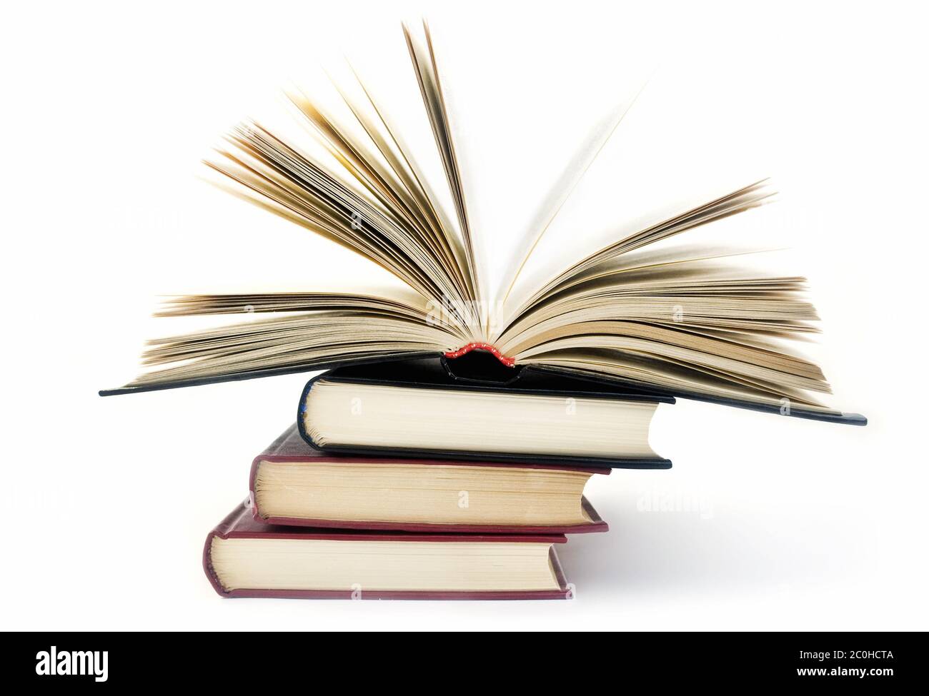 Open book cover back Cut Out Stock Images & Pictures - Alamy