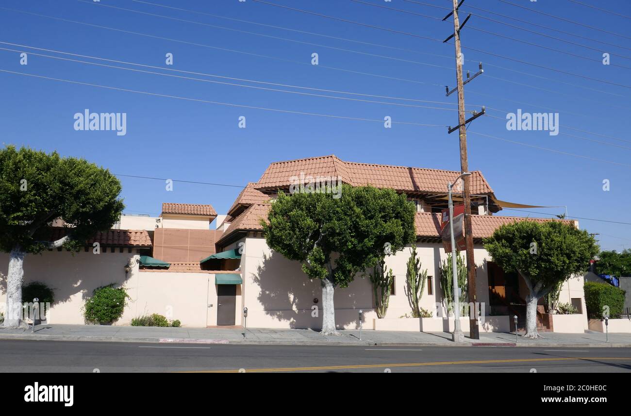West Hollywood, California, USA 11th June 2020 A general view of ...