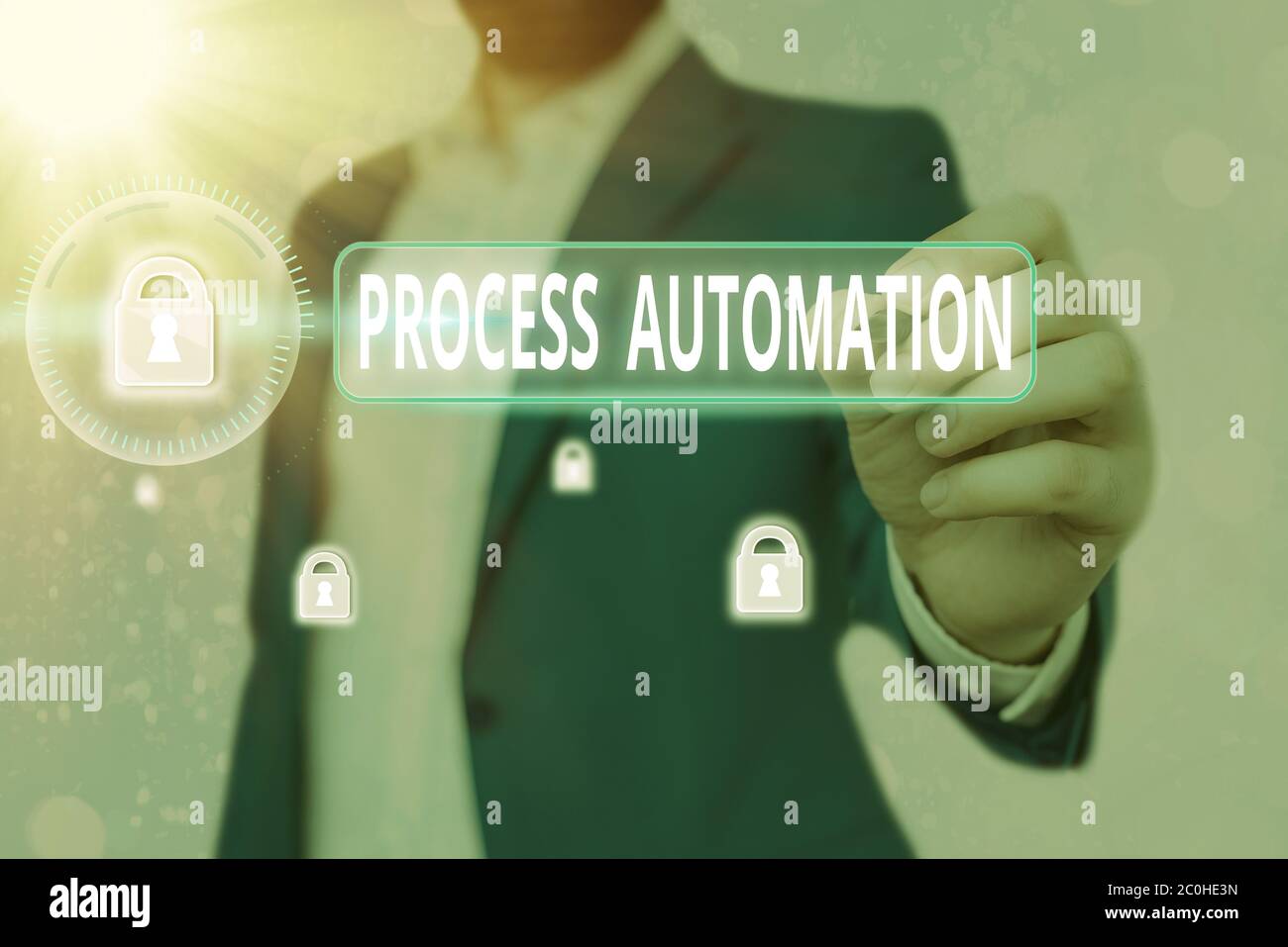 Handwriting text writing Process Automation. Conceptual photo the use ...