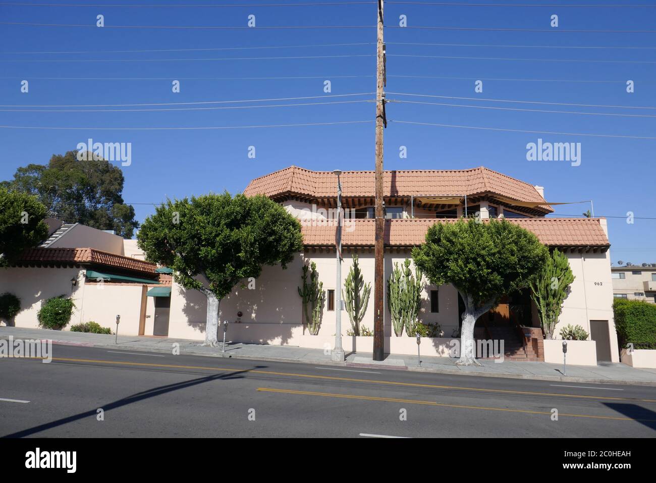 West Hollywood, California, USA 11th June 2020 A general view of ...