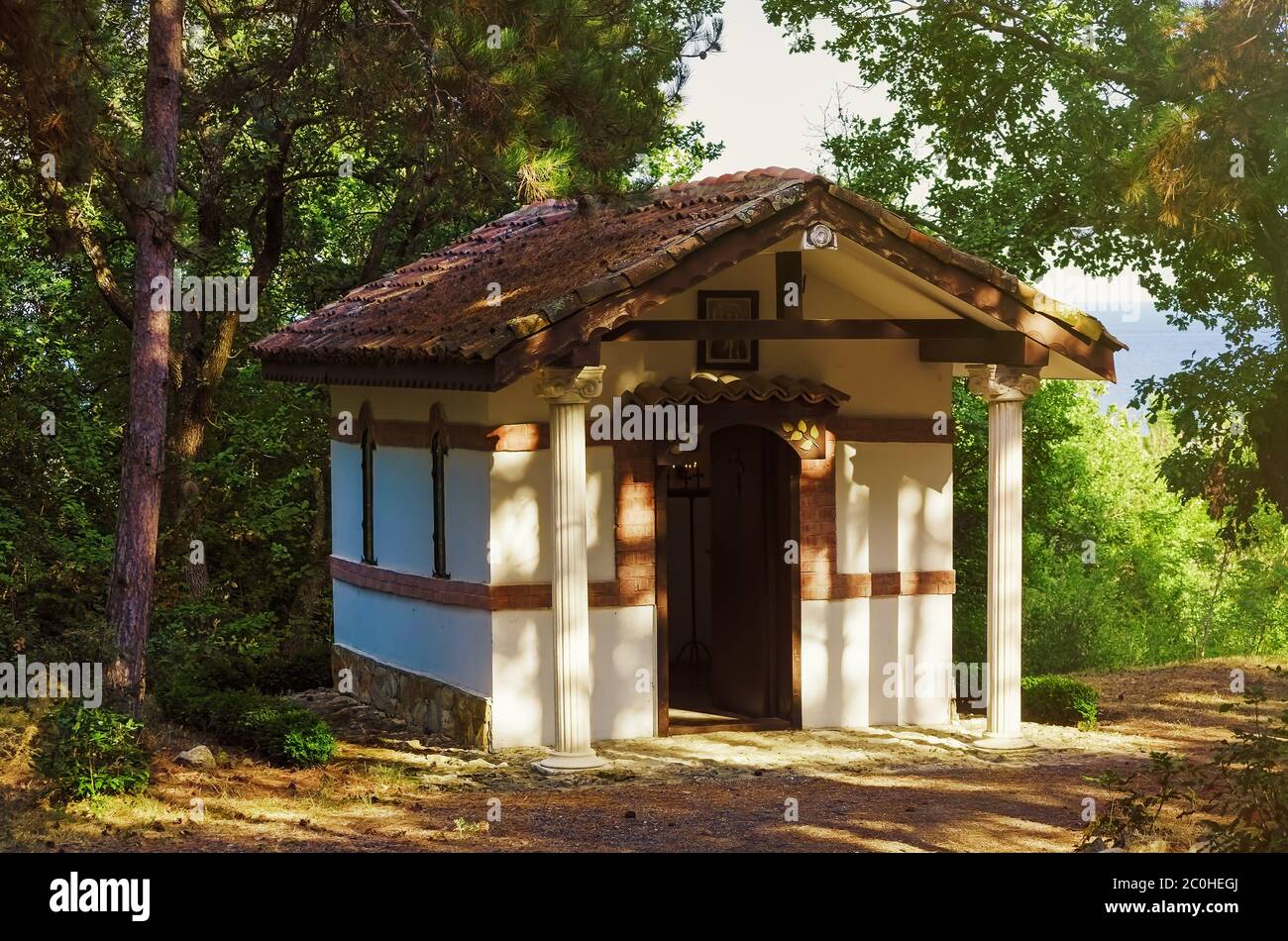 Small chapel entrance hi-res stock photography and images - Alamy