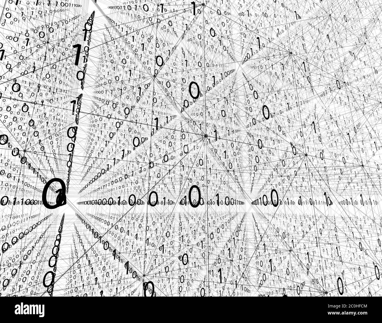 Electronic data array, network data storage and transmission Stock ...