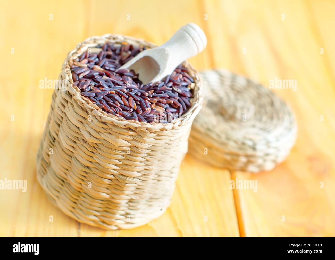 Organic white rice sample hi-res stock photography and images - Alamy