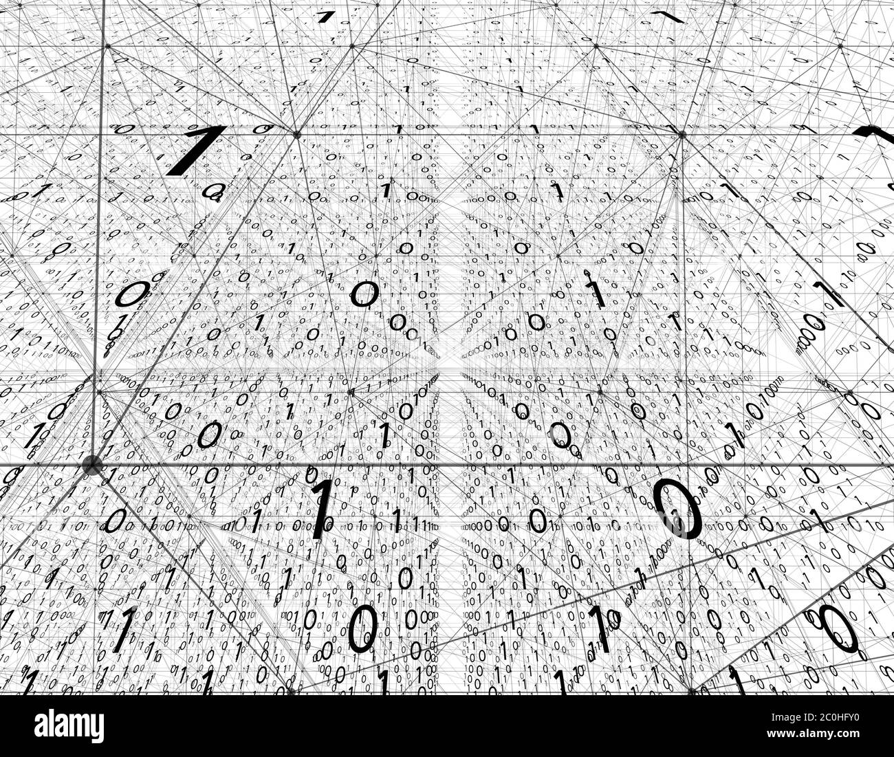 Electronic data array, network data storage and transmission Stock ...