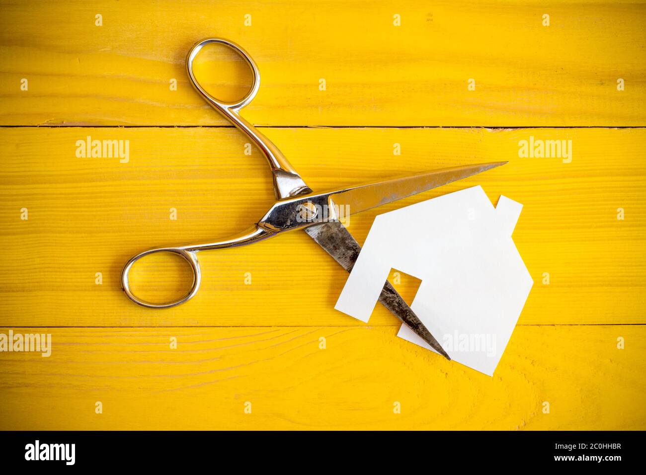 Scissors house hi-res stock photography and images - Alamy