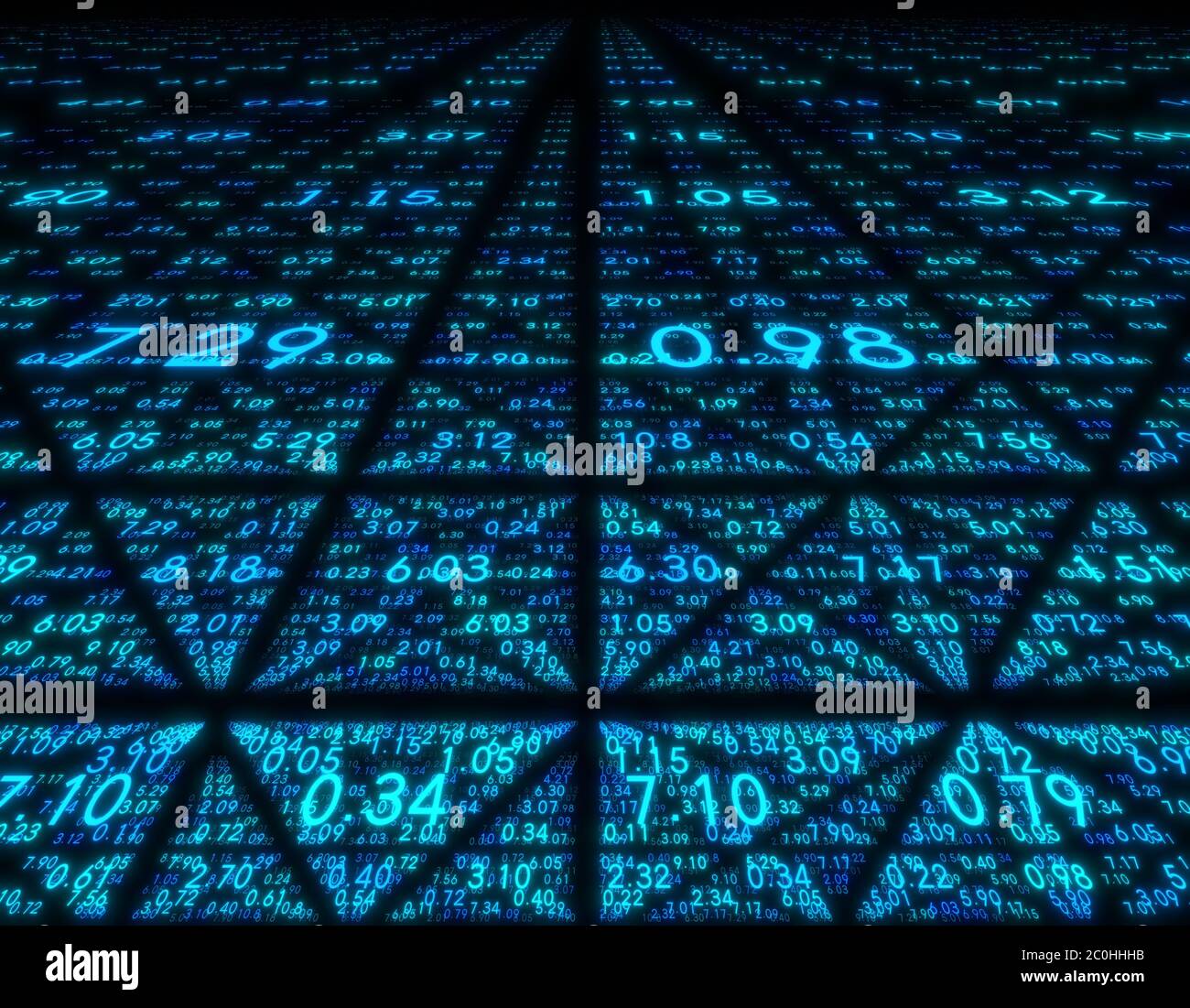 Electronic data array, network data storage and transmission Stock ...