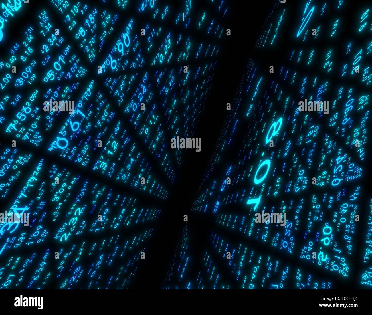 Electronic data array, network data storage and transmission Stock ...