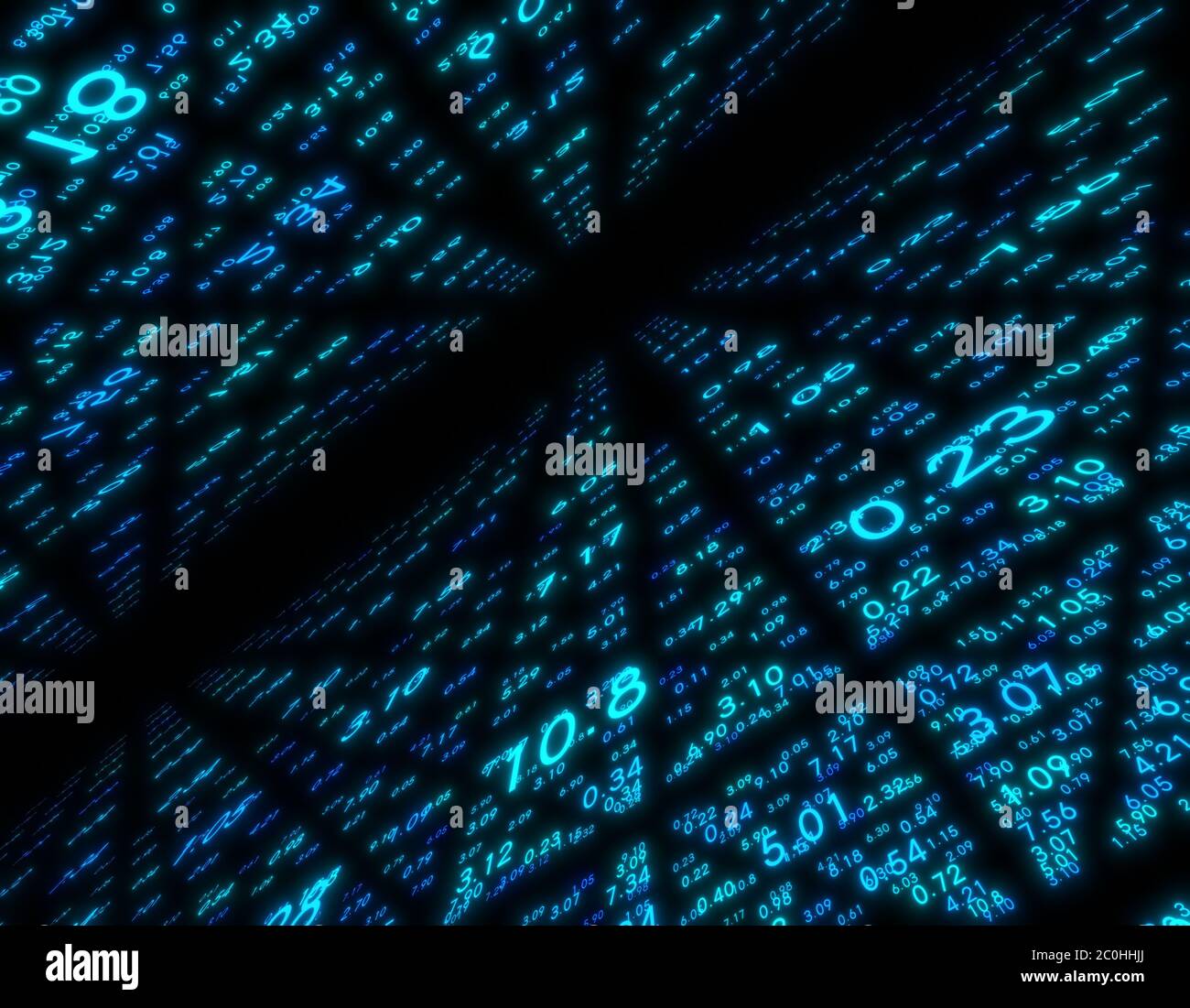 Electronic data array, network data storage and transmission Stock ...