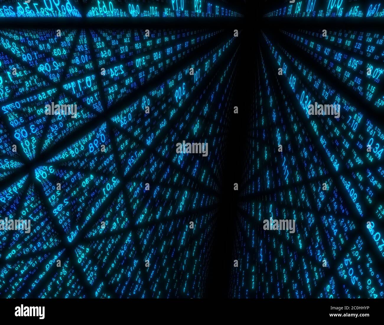 Electronic data array, network data storage and transmission Stock ...