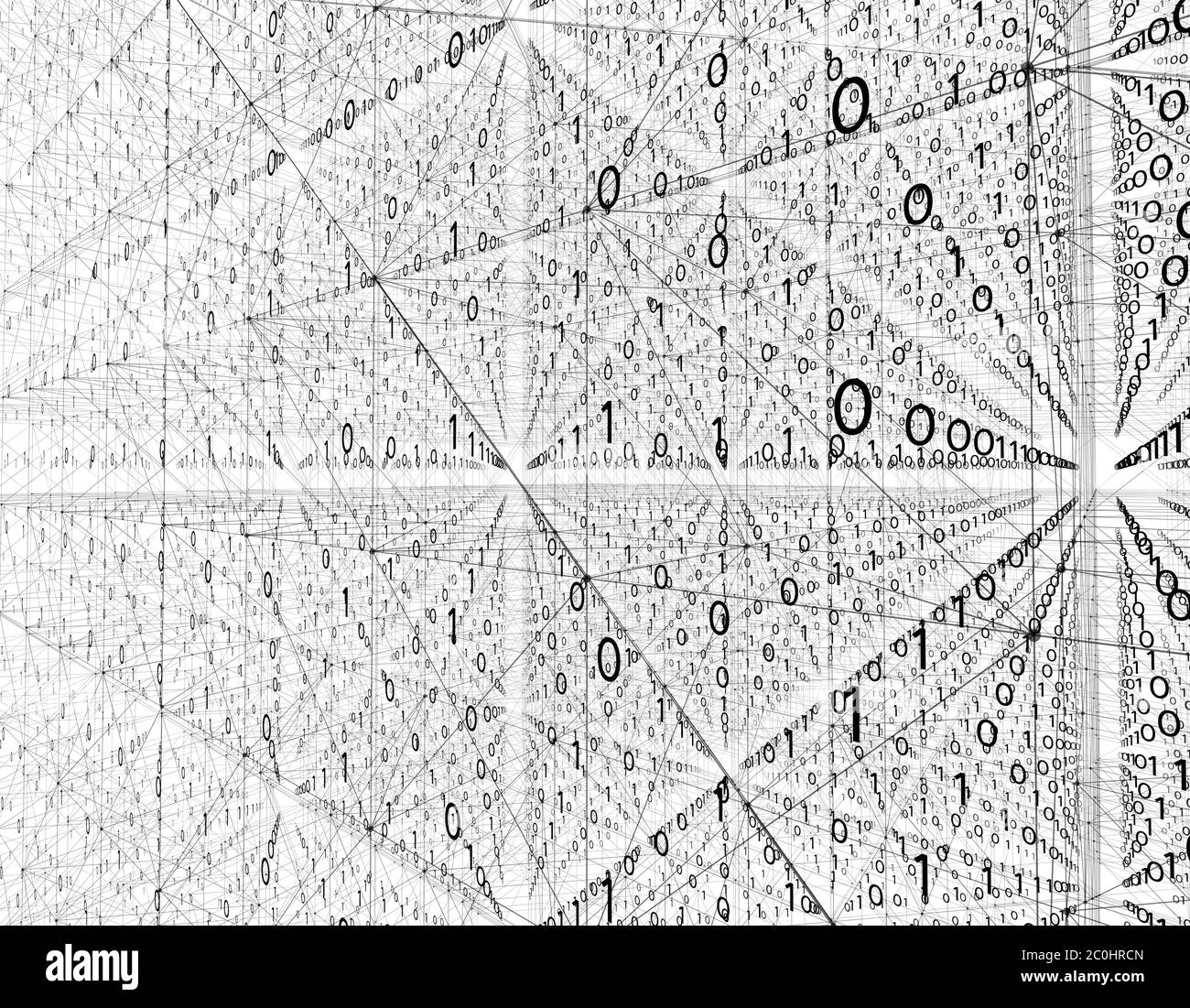 Electronic data array, network data storage and transmission Stock ...