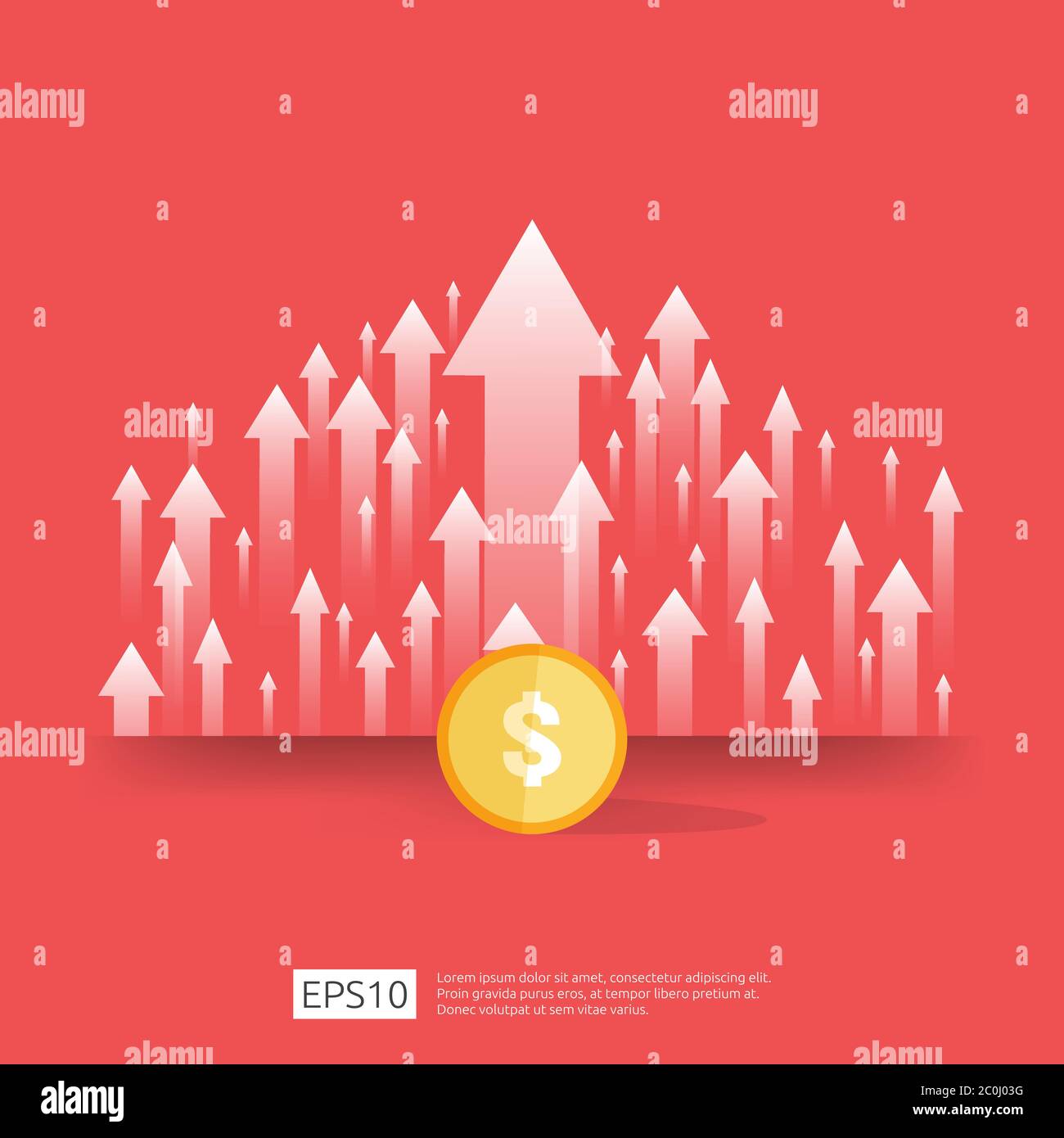 Stock price raise hi-res stock photography and images - Alamy