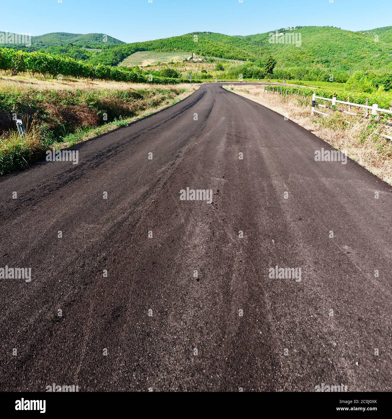 Tuscany road sign hi-res stock photography and images - Alamy
