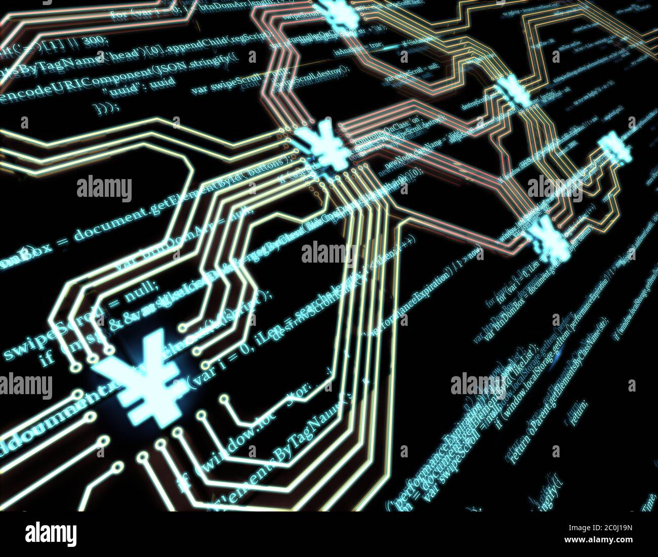 Circuit board and RMB, financial network data security protection Stock ...