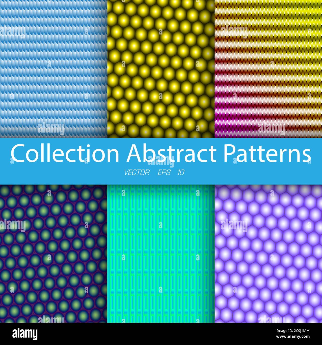 Vector set of patterns for textile design and decoration, packaging and ...