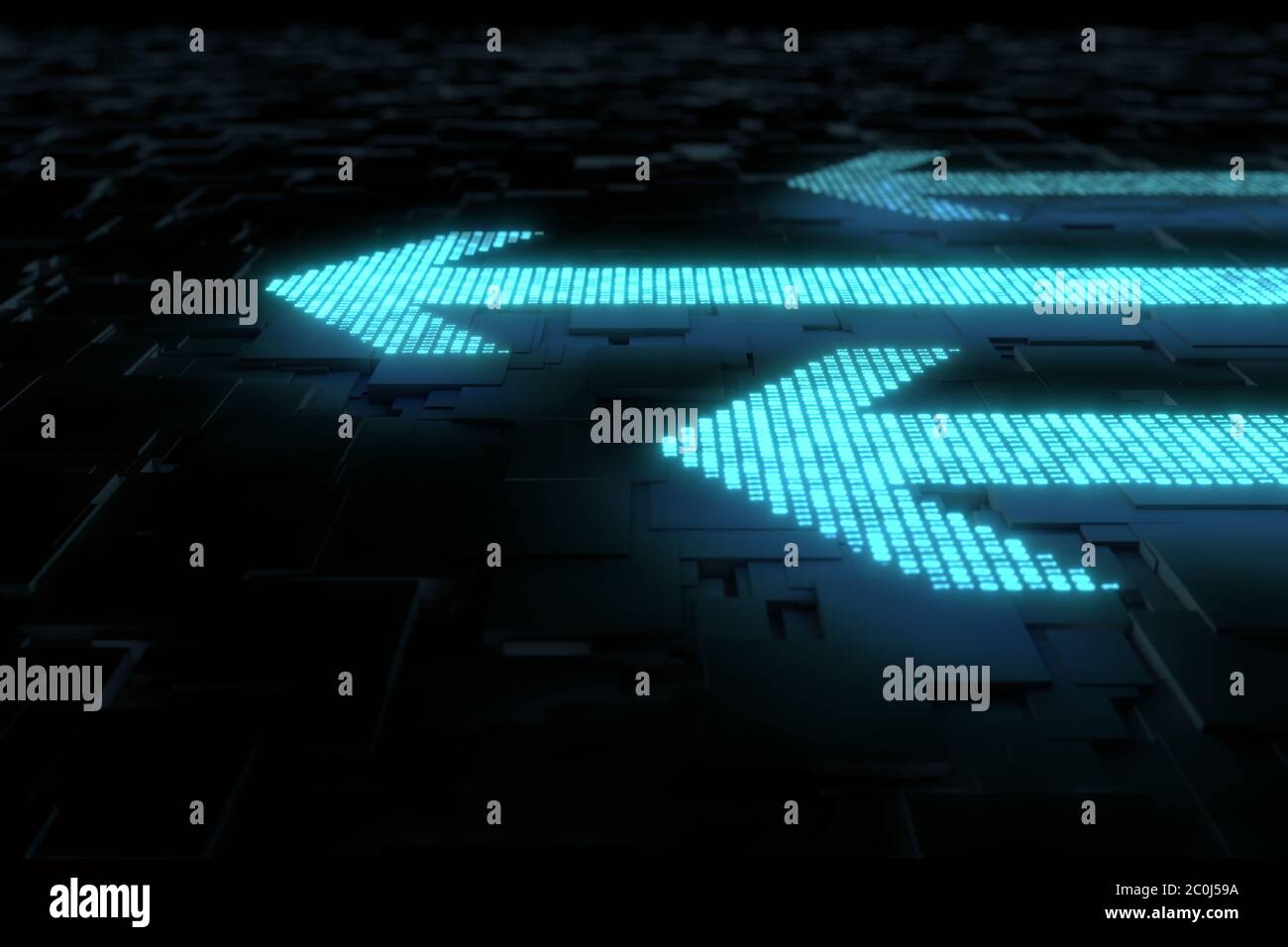 Arrow made up binary hi-res stock photography and images - Alamy