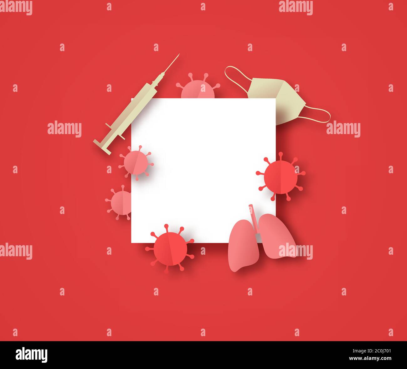 Medical mask realistic vector Stock Vector Images - Alamy