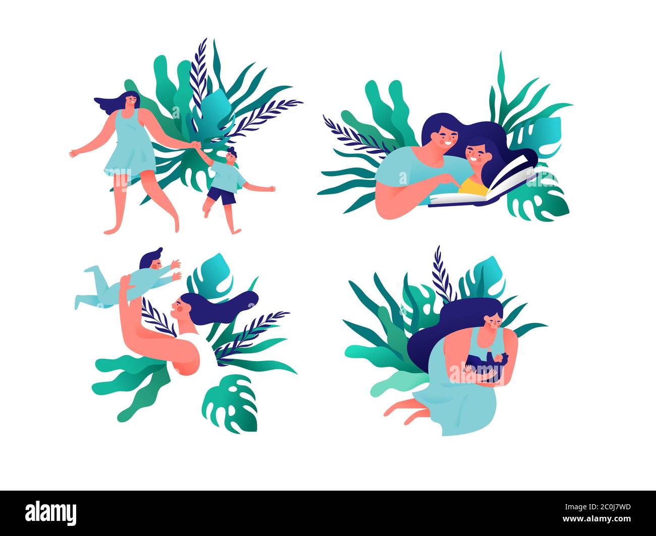 Role model cartoon hi-res stock photography and images - Alamy