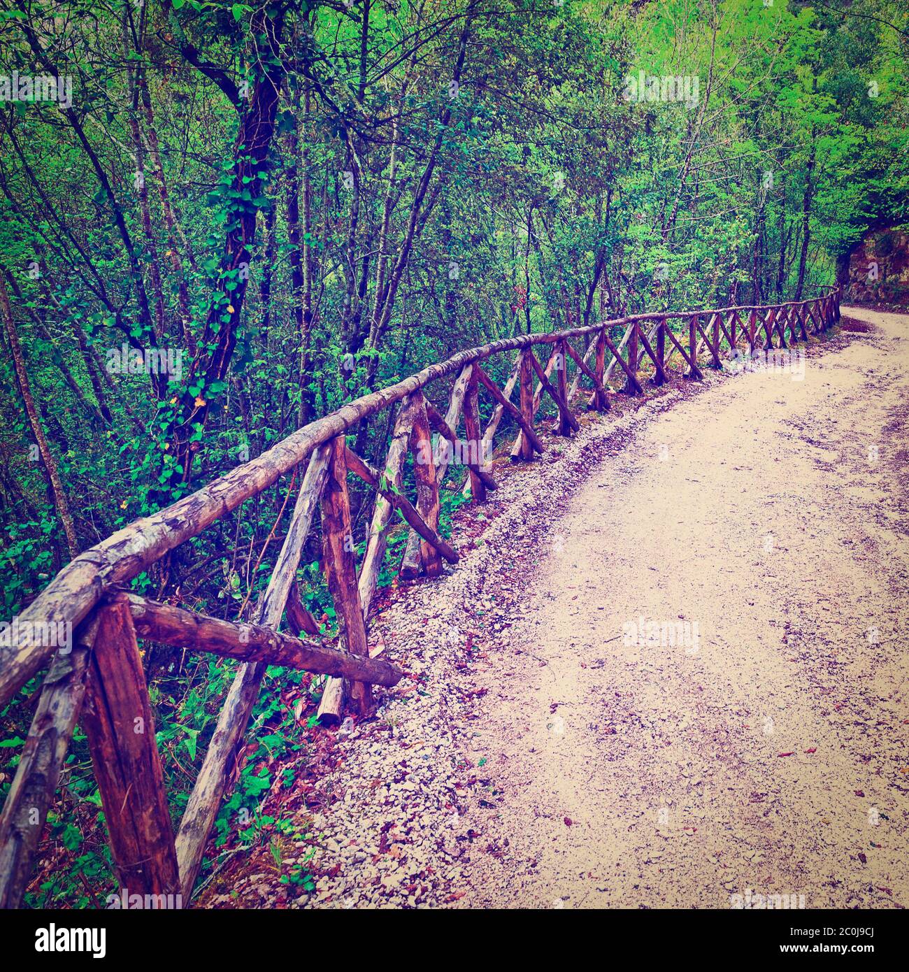 Fence empty land hi-res stock photography and images - Alamy