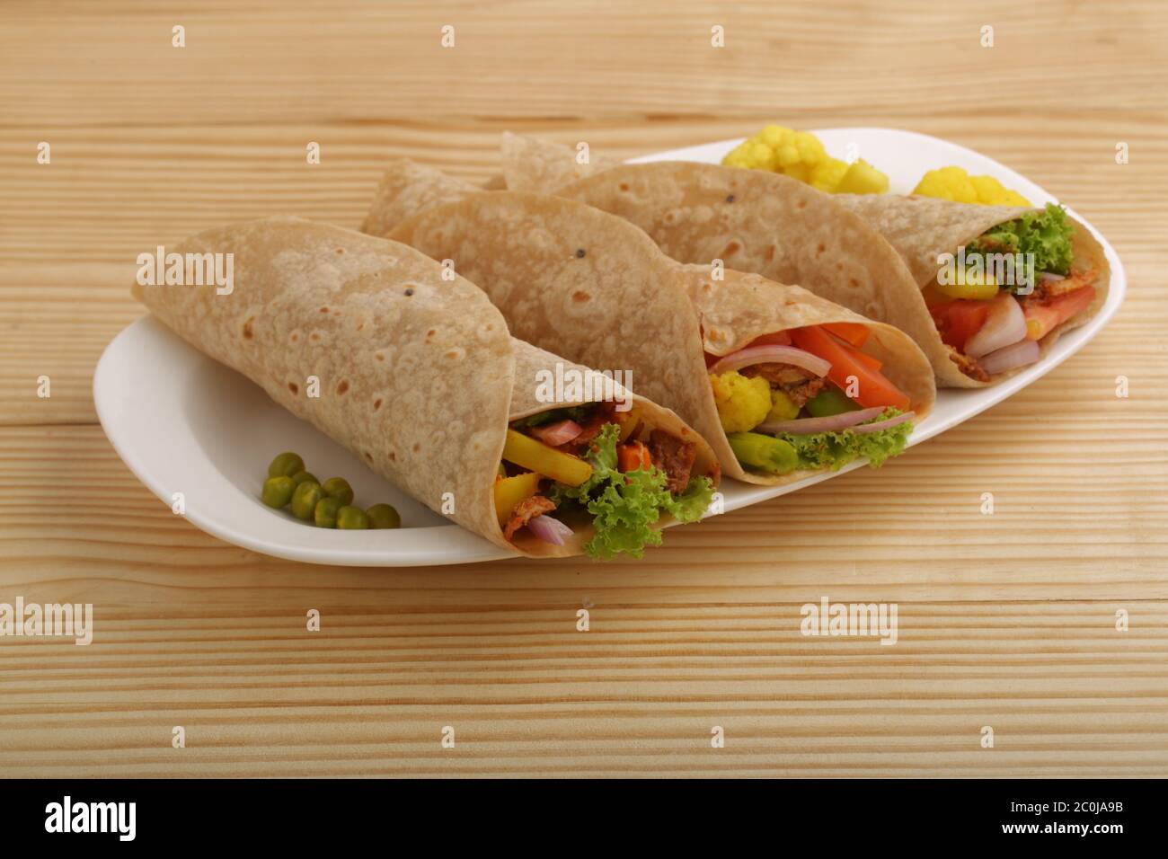 Indian flat bread or Chapati or Roti,which is a traditional and popular ...