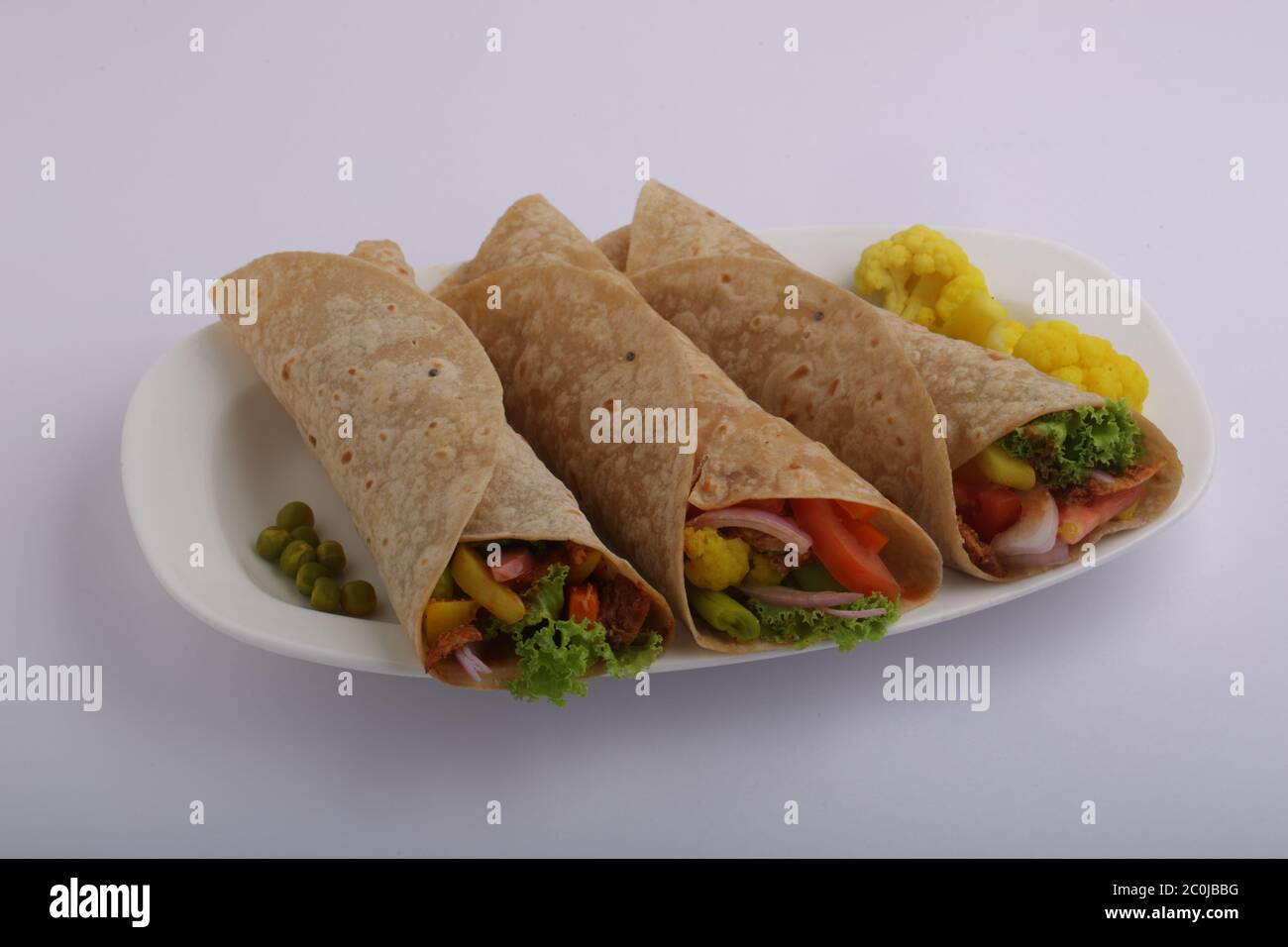 Indian chapati breakfast hi-res stock photography and images - Alamy