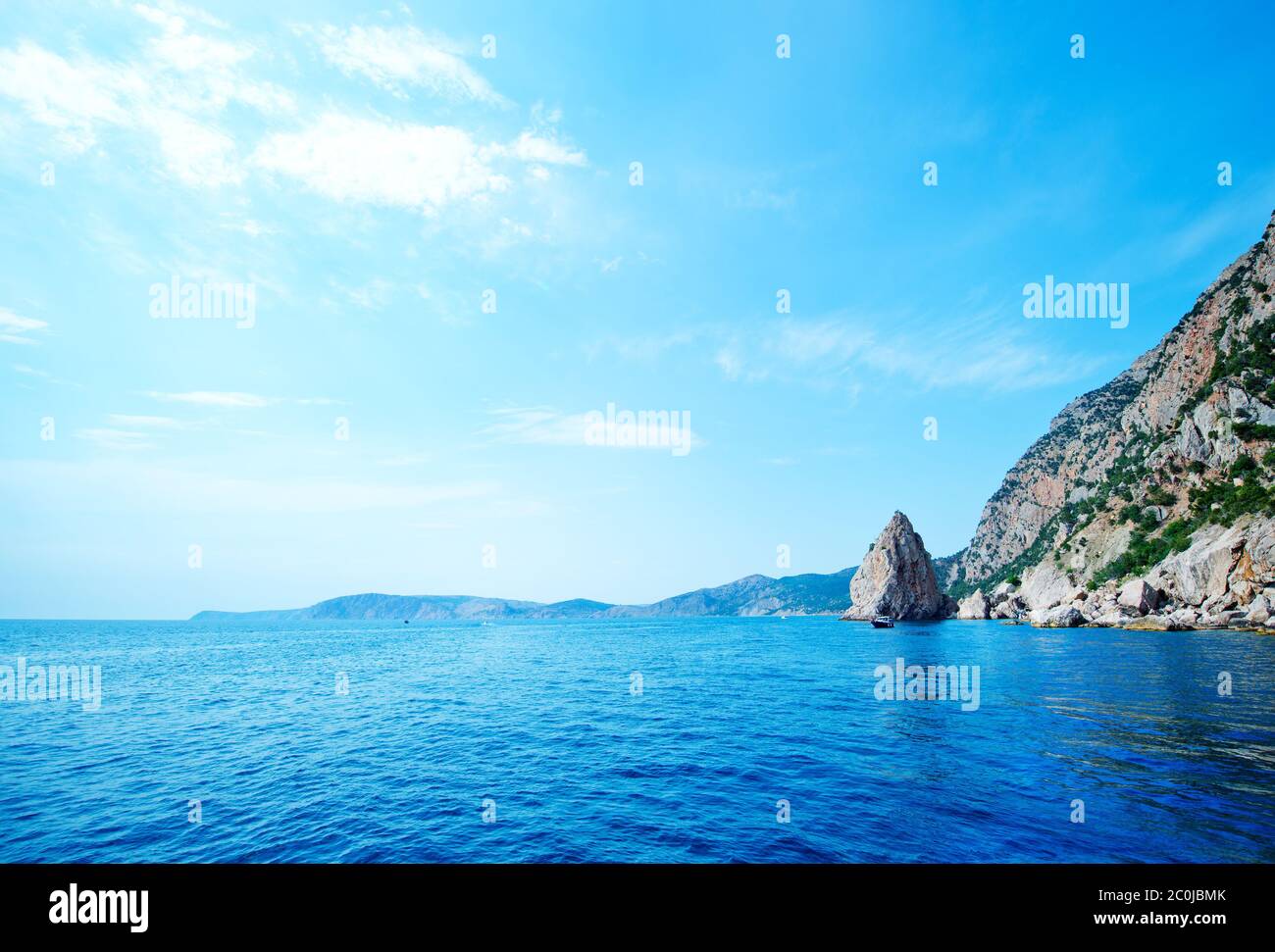 sea in Crimea Stock Photo - Alamy