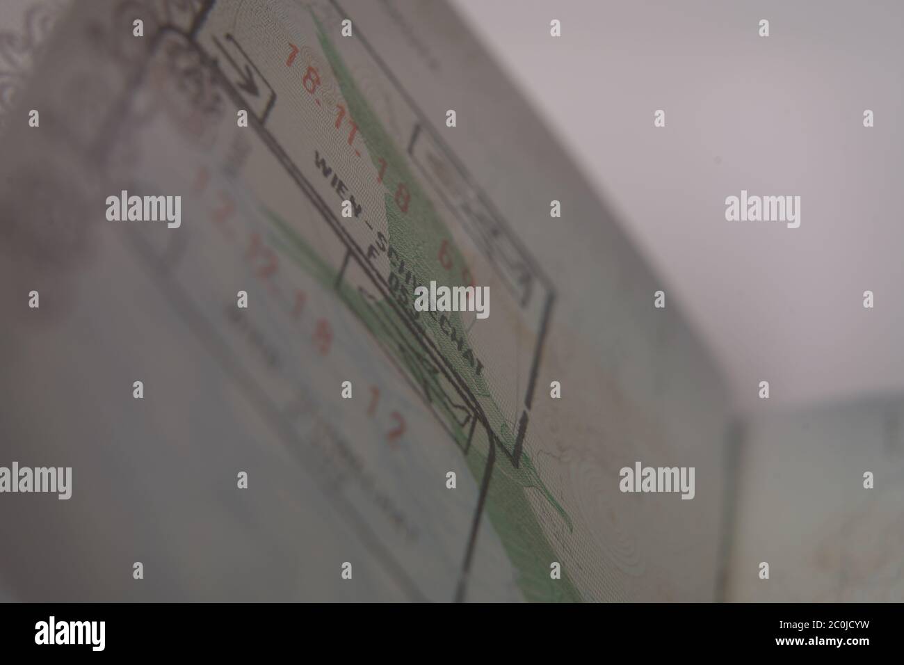 Schengen visa passport stamp hi-res stock photography and images - Alamy