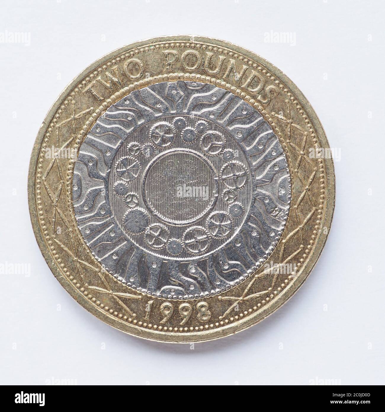 Two pounds coin of the united kingdom hi-res stock photography and ...