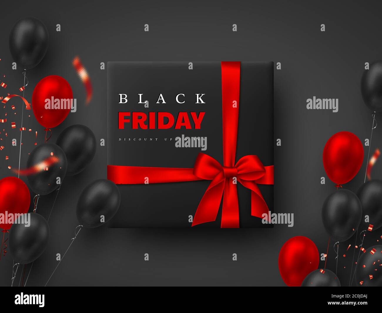 Black friday text balloons Stock Vector Images - Alamy
