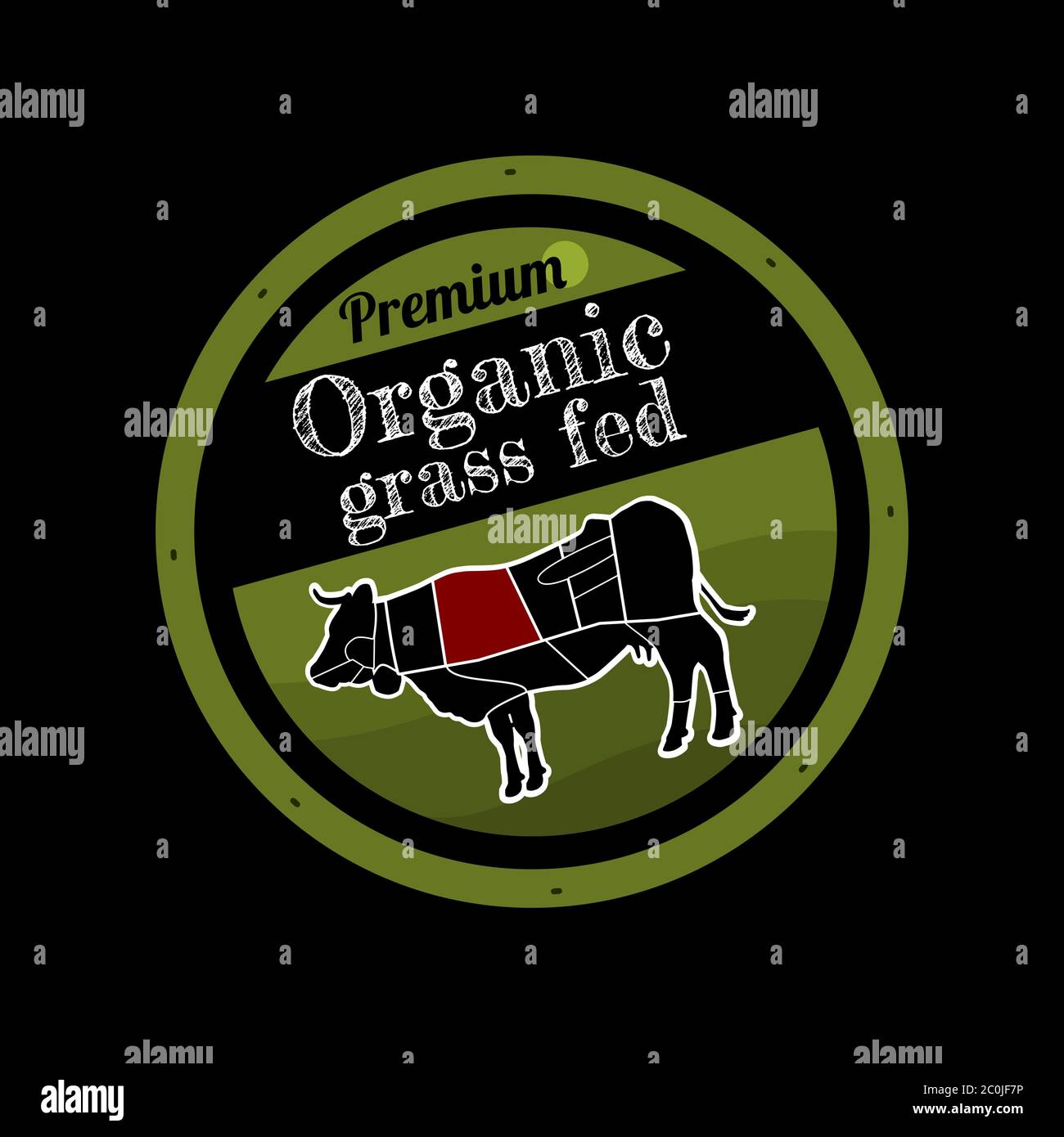 Beef marketing Stock Vector Images - Alamy