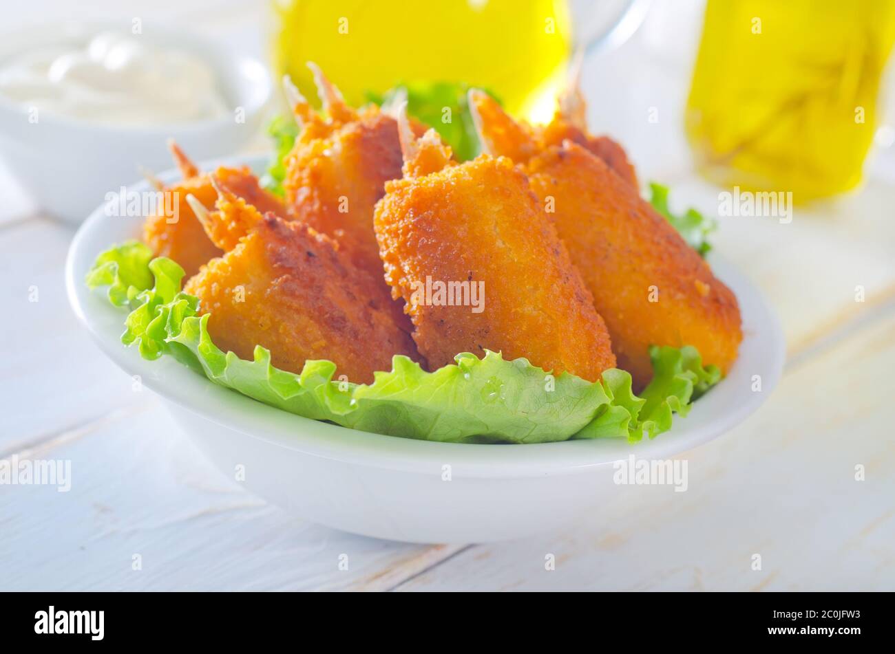 Breaded crab claw hi-res stock photography and images - Alamy