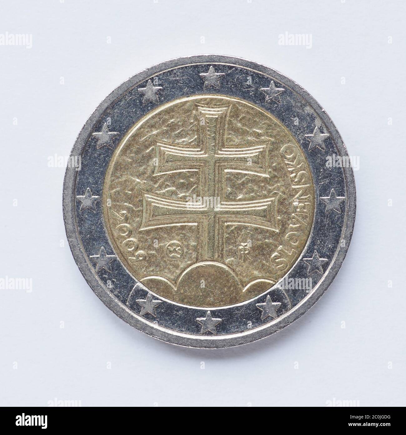 Slovak coin hi-res stock photography and images - Alamy