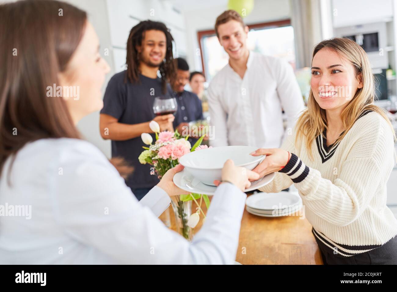 Carry dishes hi-res stock photography and images - Alamy