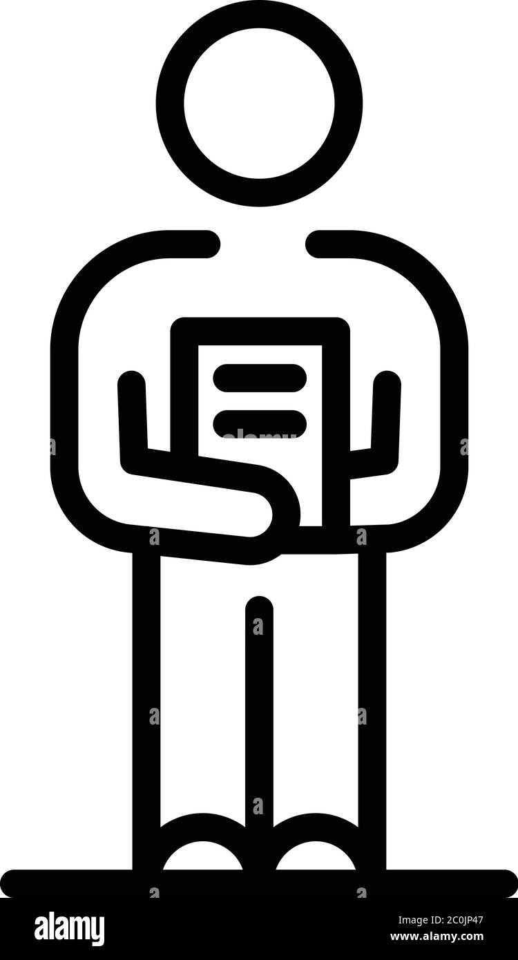 After sales support icon, outline style Stock Vector Image & Art - Alamy