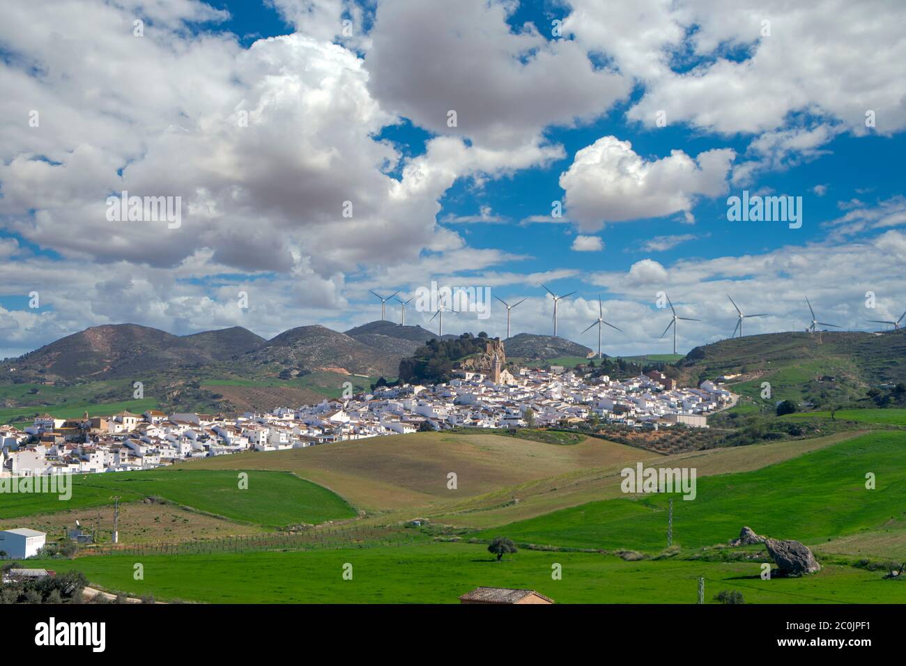 municipality of Ardales in the province of Malaga, Andalusia Stock ...