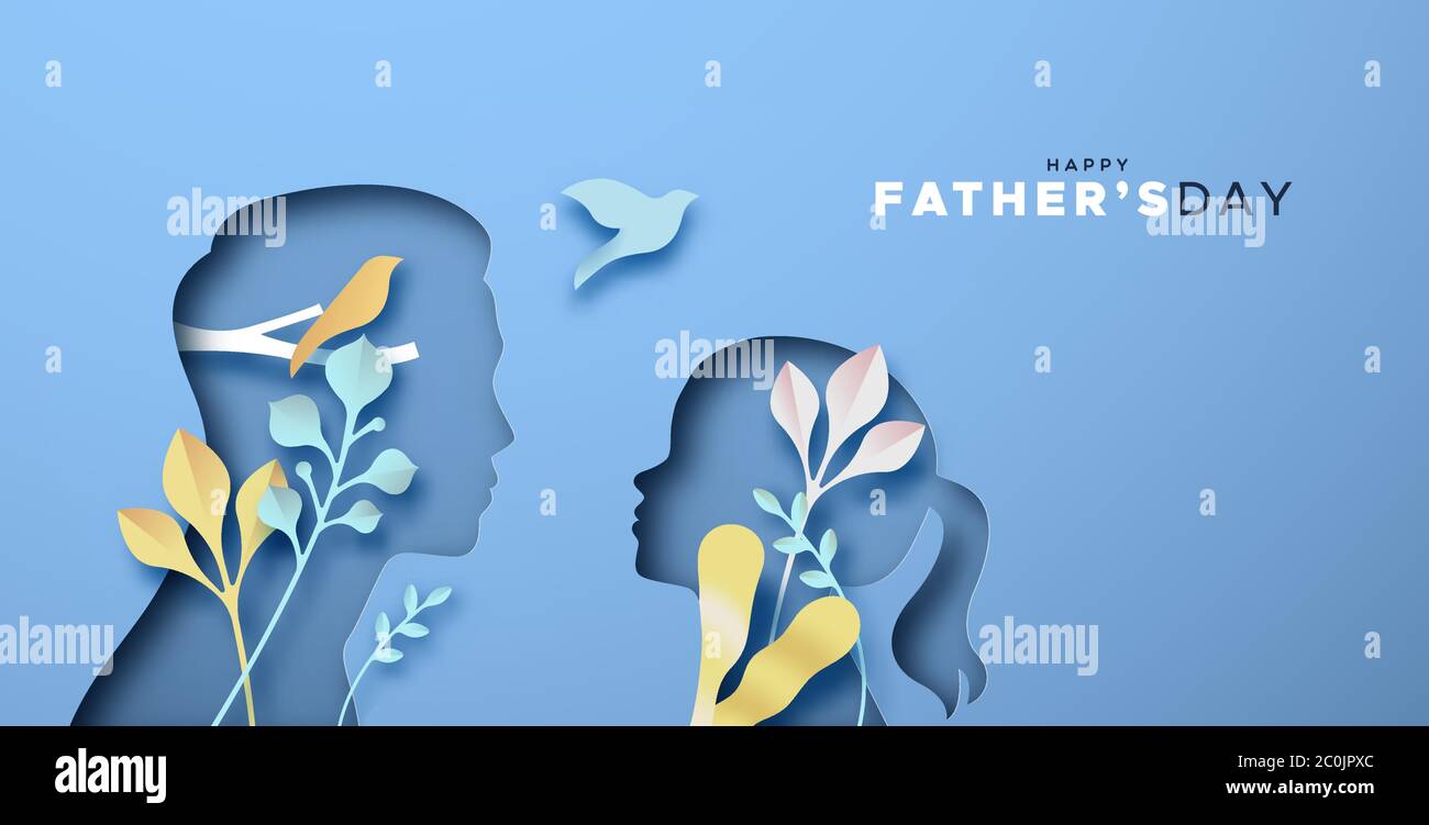3d father daughter 3d family hi-res stock photography and images - Alamy