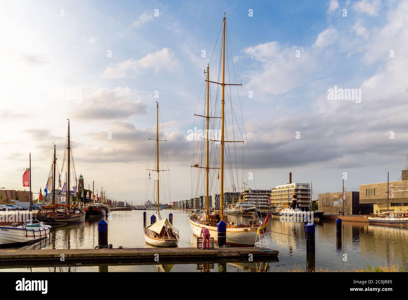 Weser bremerhaven coast hi-res stock photography and images - Alamy