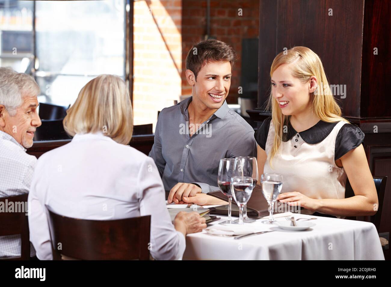 Eat together hi-res stock photography and images - Alamy