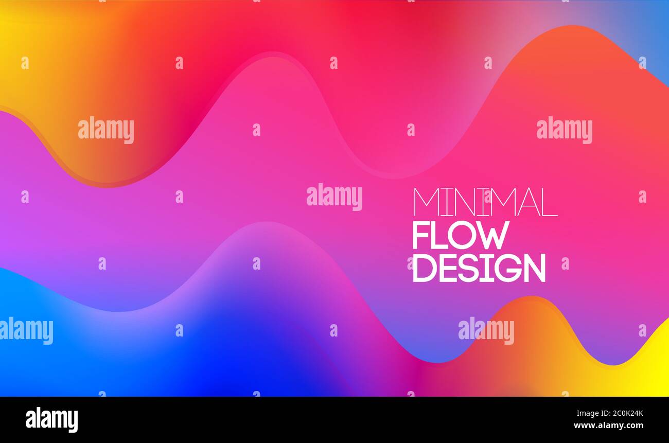 Moving colorful abstract background. Dynamic Effect. Vector ...