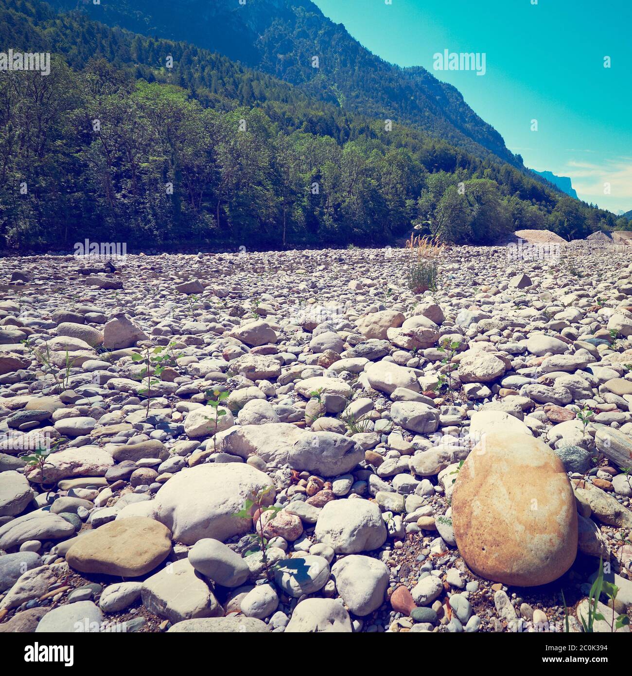 Dry River Bed Stock Photo - Alamy