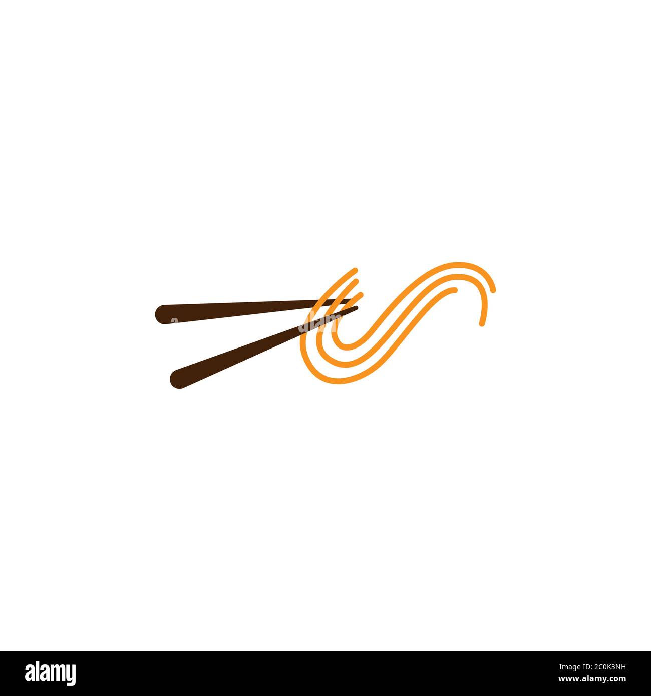 noodles vector design template illustration Stock Vector Image & Art ...