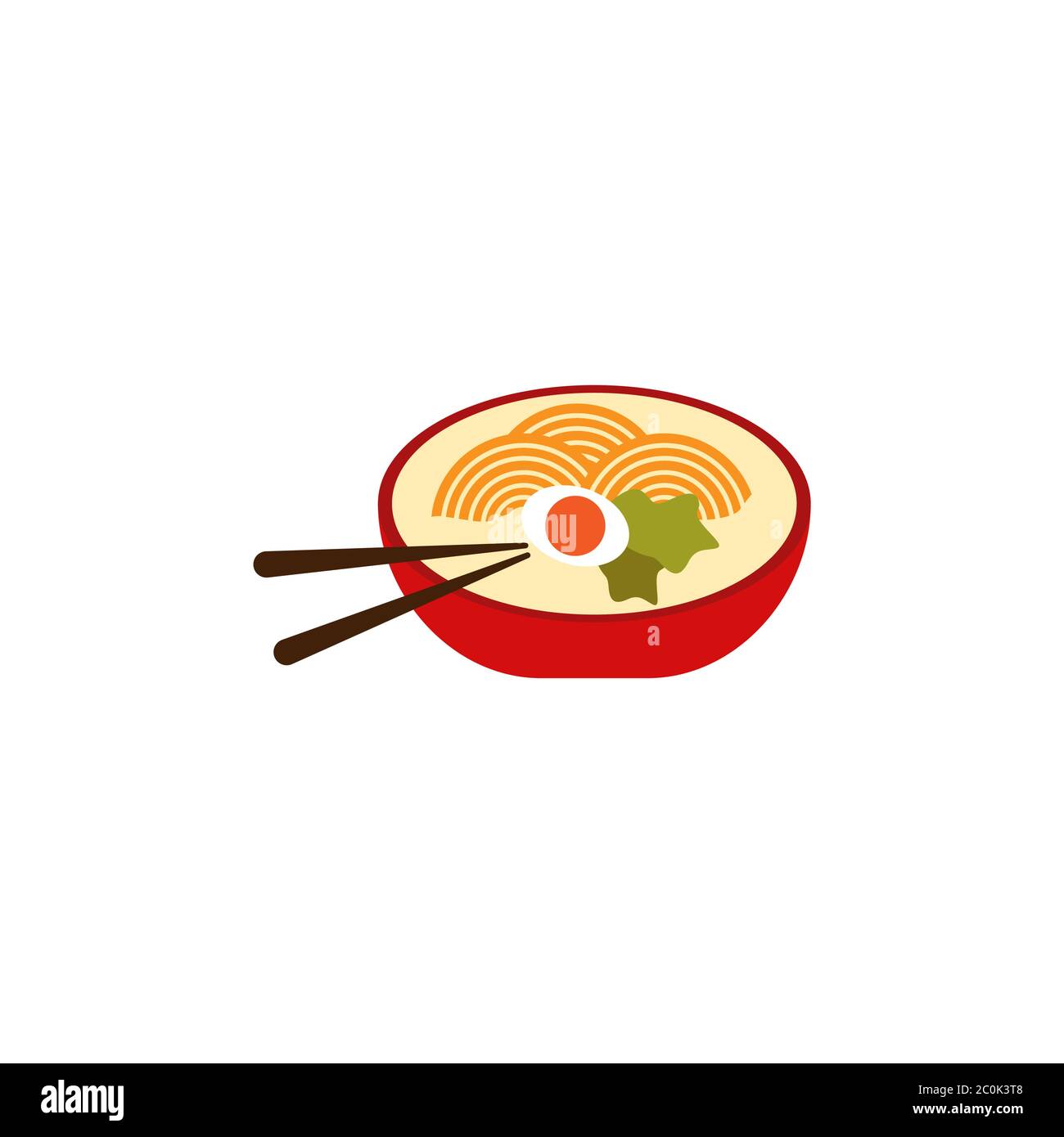 noodles vector design template illustration Stock Vector Image & Art ...
