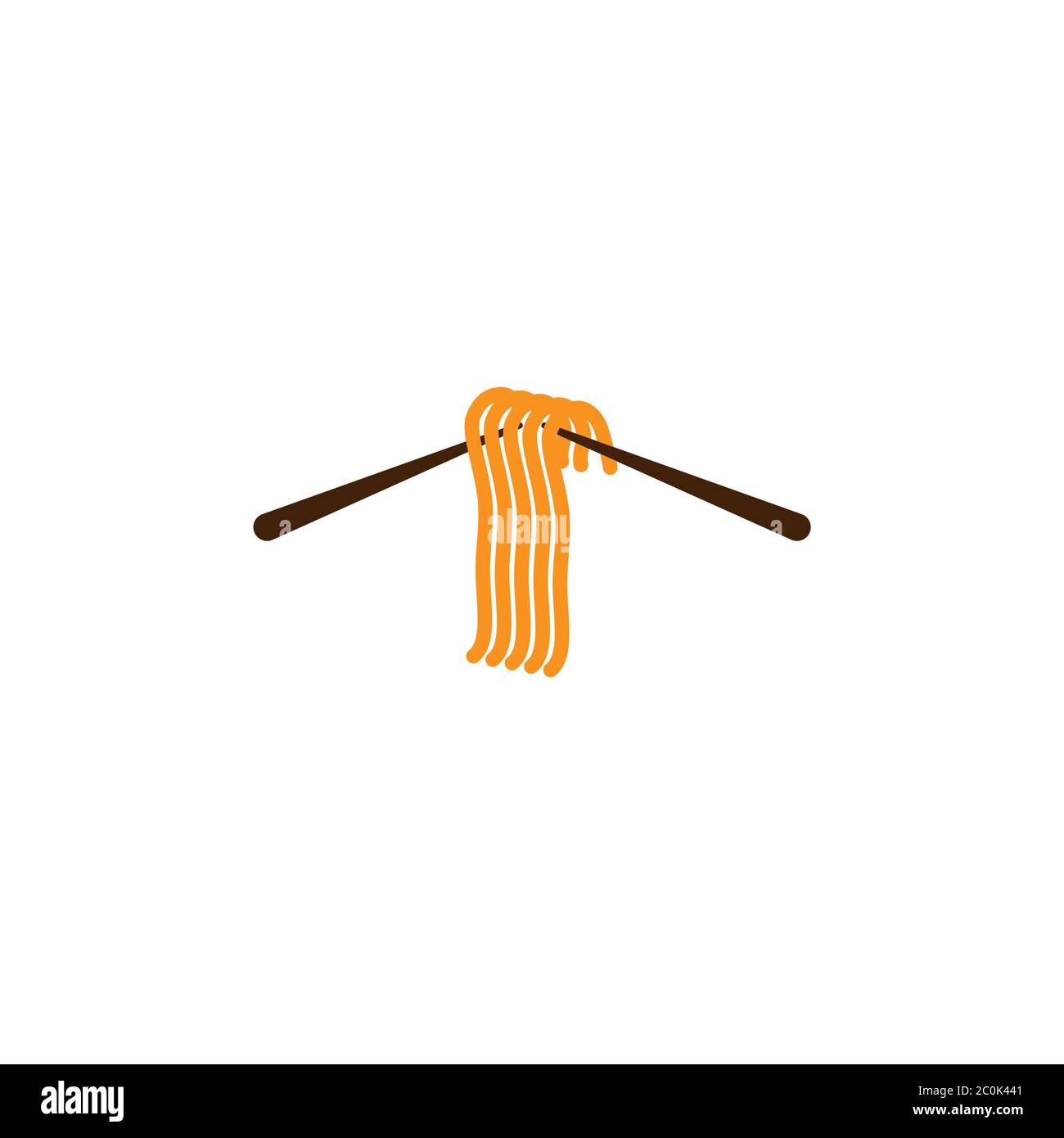 noodles vector design template illustration Stock Vector Image & Art ...