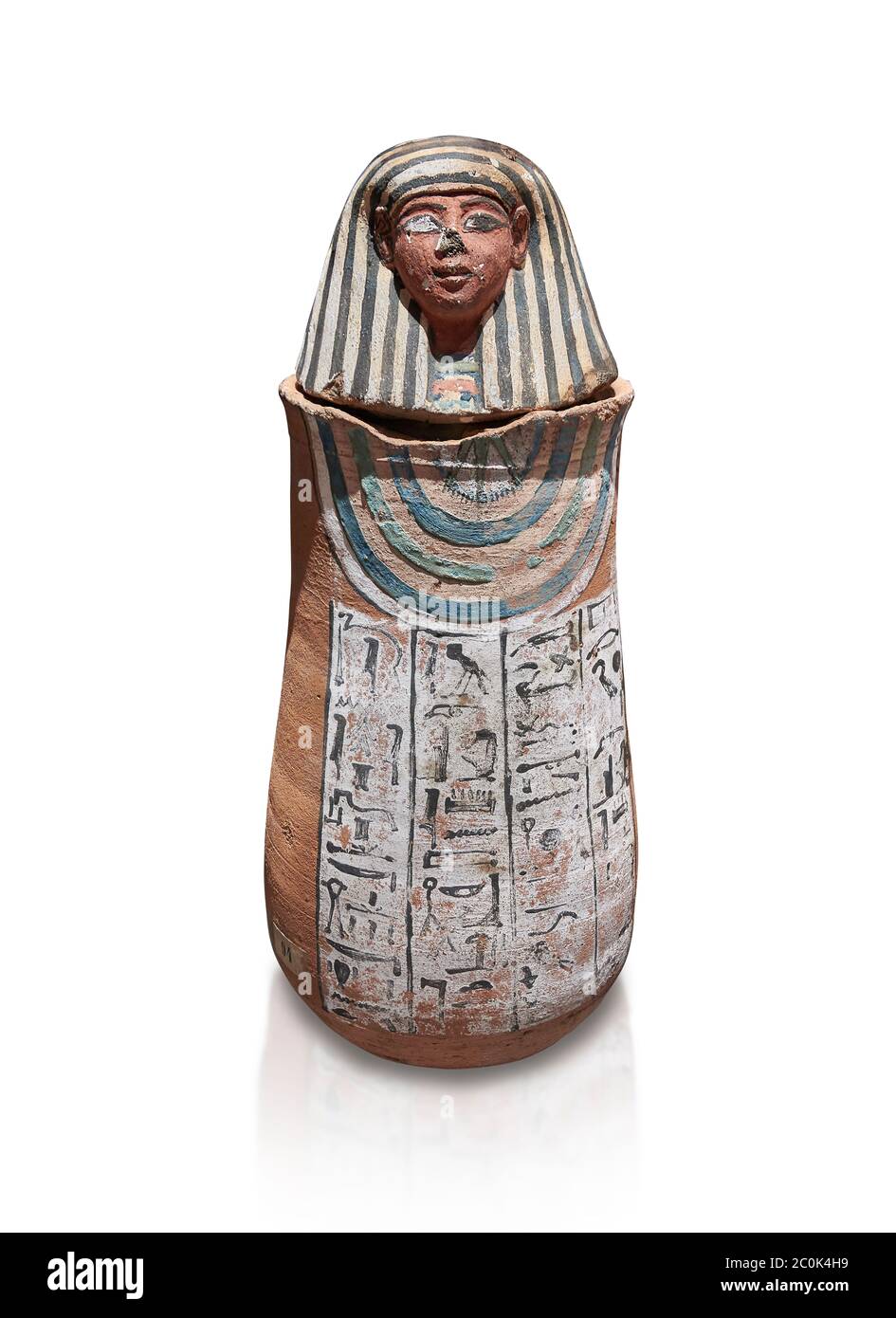 Ancient egyptian canopic jar Cut Out Stock Images & Pictures - Alamy